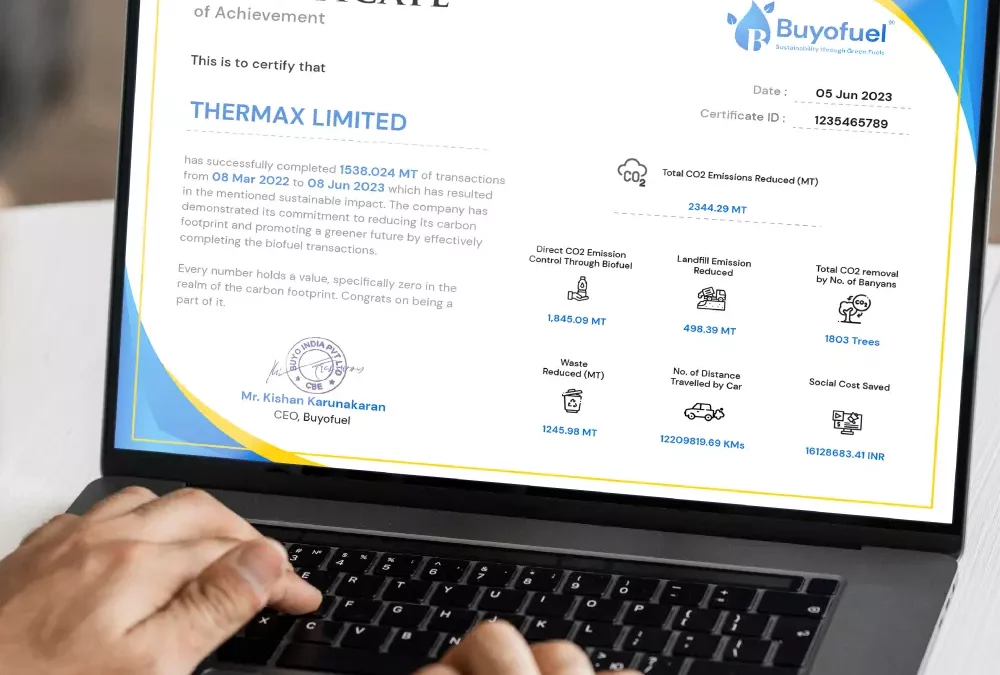 Buyofuel's Sustainability Dashboard: Empowering Users to Make a ...
